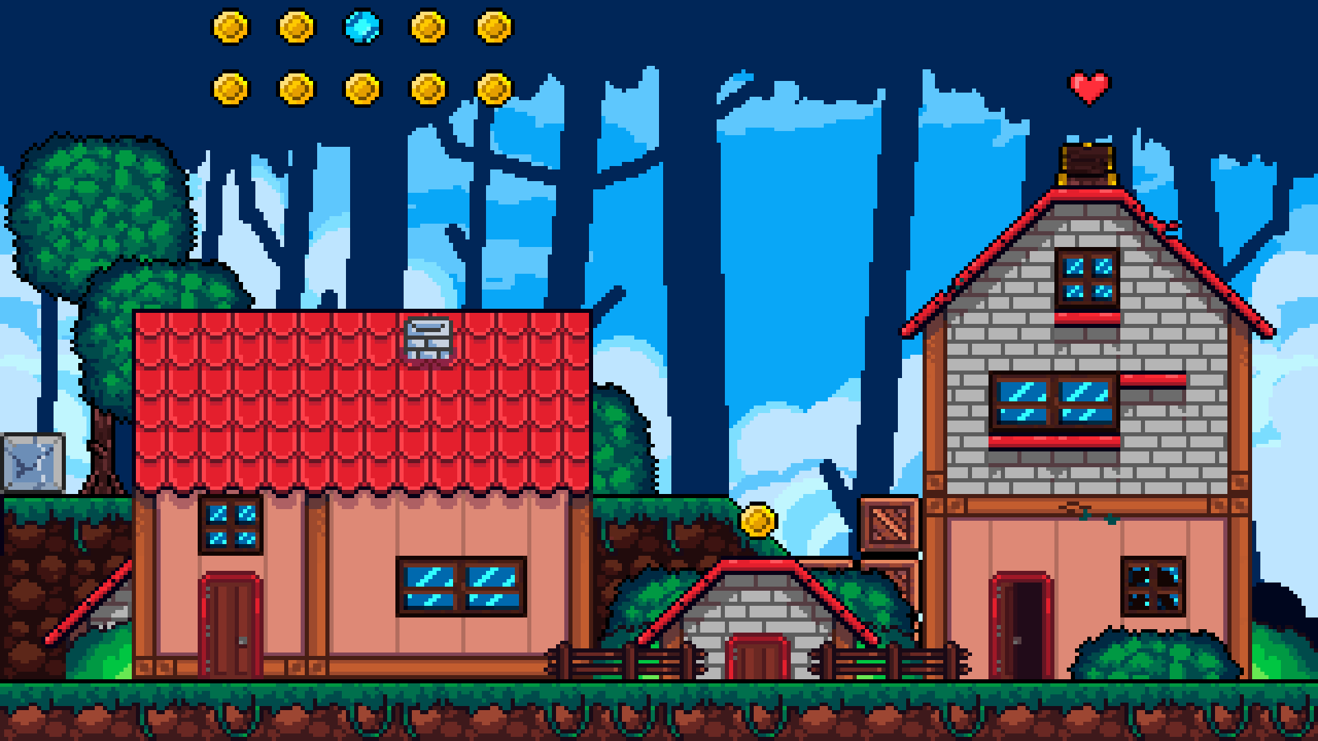 Free | Tile Platform pixel - Free|| Tile Plataform pixel land by Arius