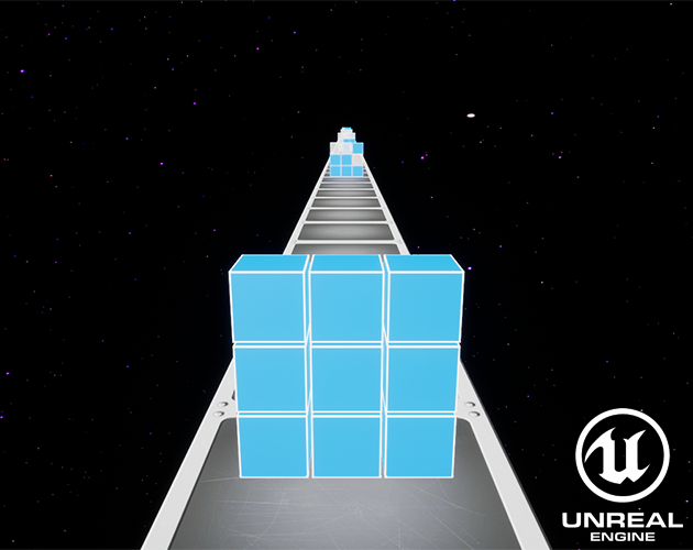 Color Cube - Unreal Engine Game by NeonSpaceFighter