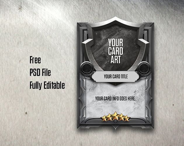 RPG Card Template by LadyLuck