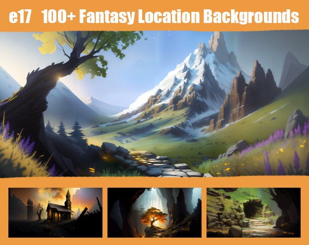 e17 Fantasy Location Backgrounds by echo17