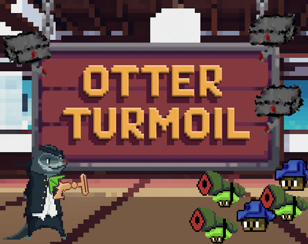 Otter Turmoil by RedMacaroni