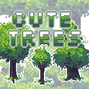 10 CUTE TREES (with grass variants!) by LOVEBITES