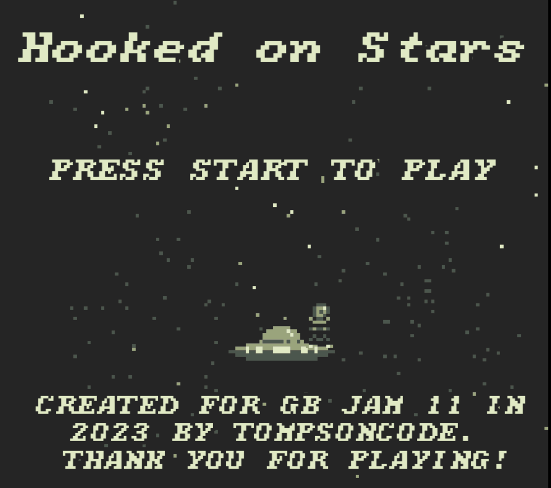 Hooked on Stars (GBJAM-11) by TompsonCode