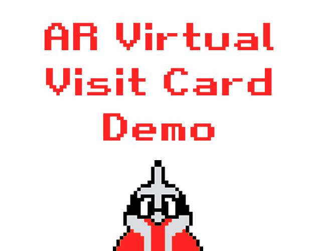 AR Virtual Visit Card Demo by acallesmachado