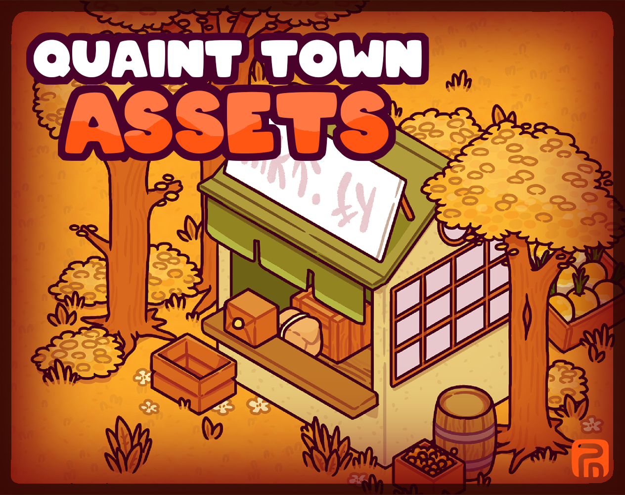 Cozy Isometric RPG Village (Tileset) by Penzilla