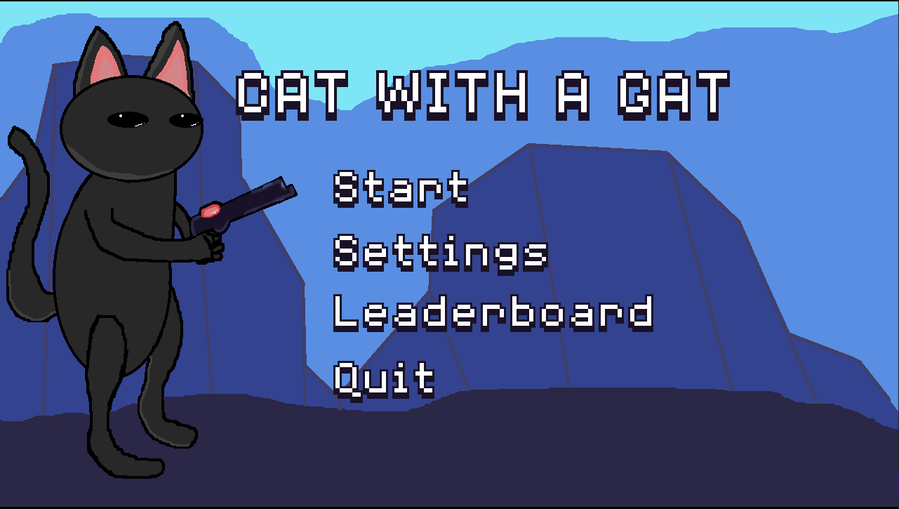 Cat With A Gat by Untitled Game Dev