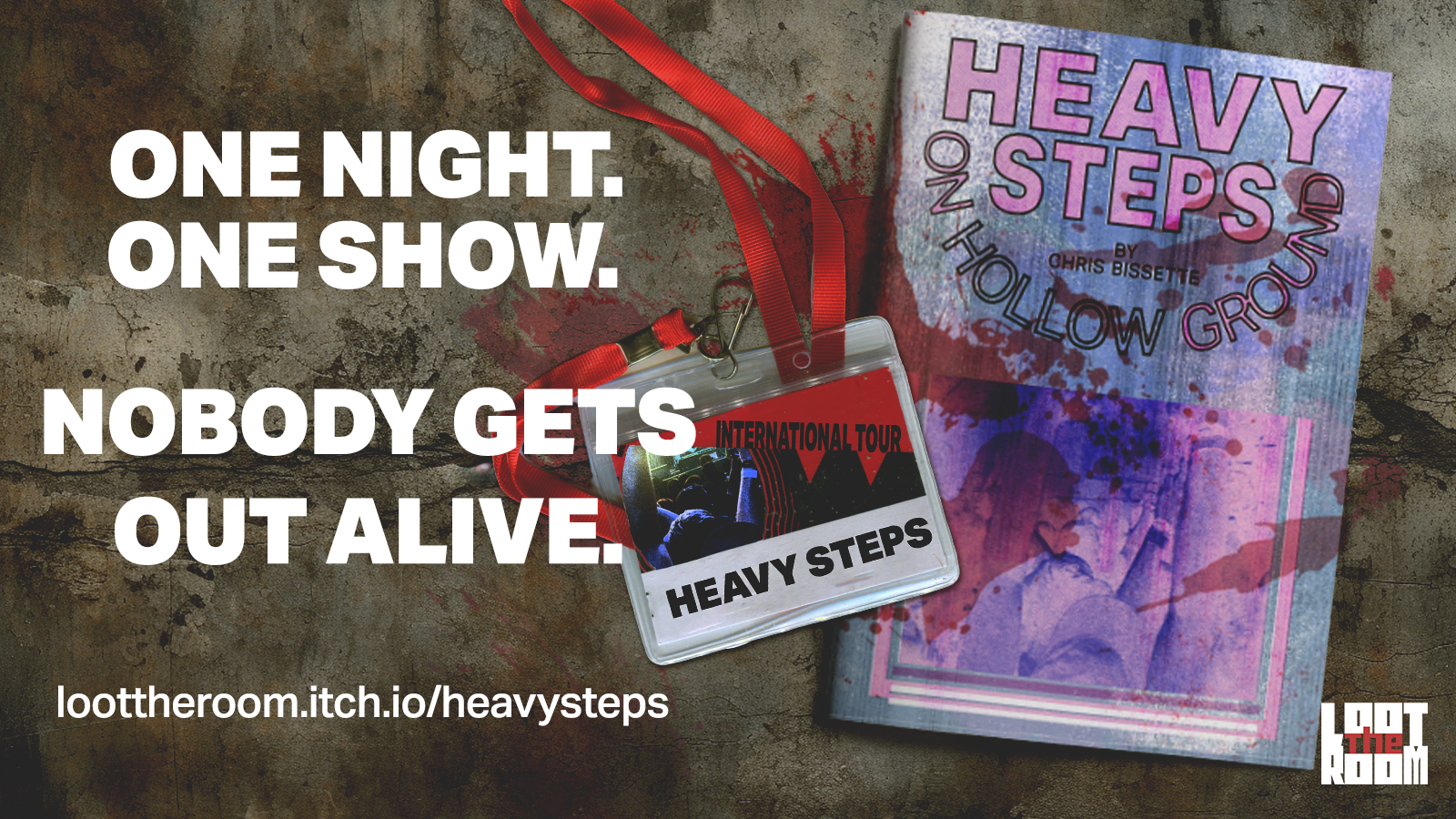 Heavy Steps On Hollow Ground by Chris Bissette
