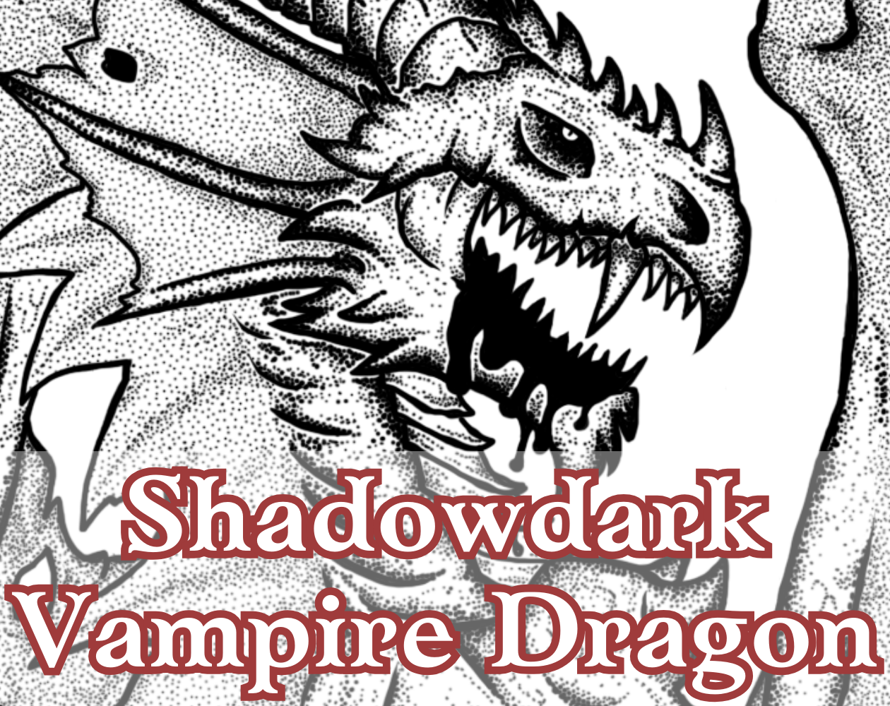 Hilelxintog - Vampire Dragon for Shadowdark RPG by Night Noon Games ...