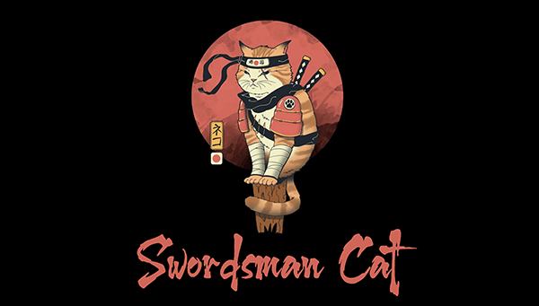 Swordsman Cat by Pixel Playground Games
