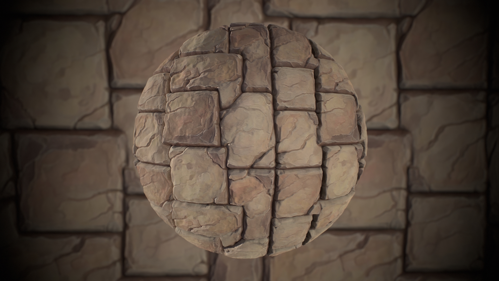 Stylized Stone Wall Texture Pack 4 by Lidya Art Studio