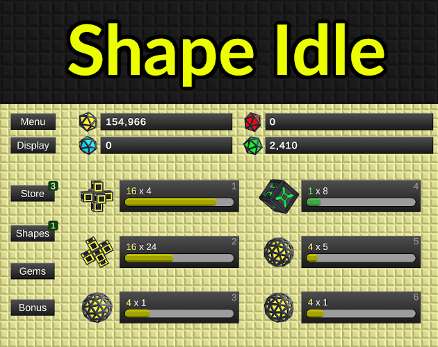 Shape Idle by Games For Your Mind
