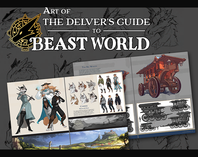 Art of the Delver's Guide by Heartleaf Games