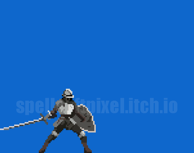 2D Soulslike Knight (Pixel Art Medieval Character Fully Animated) by ...