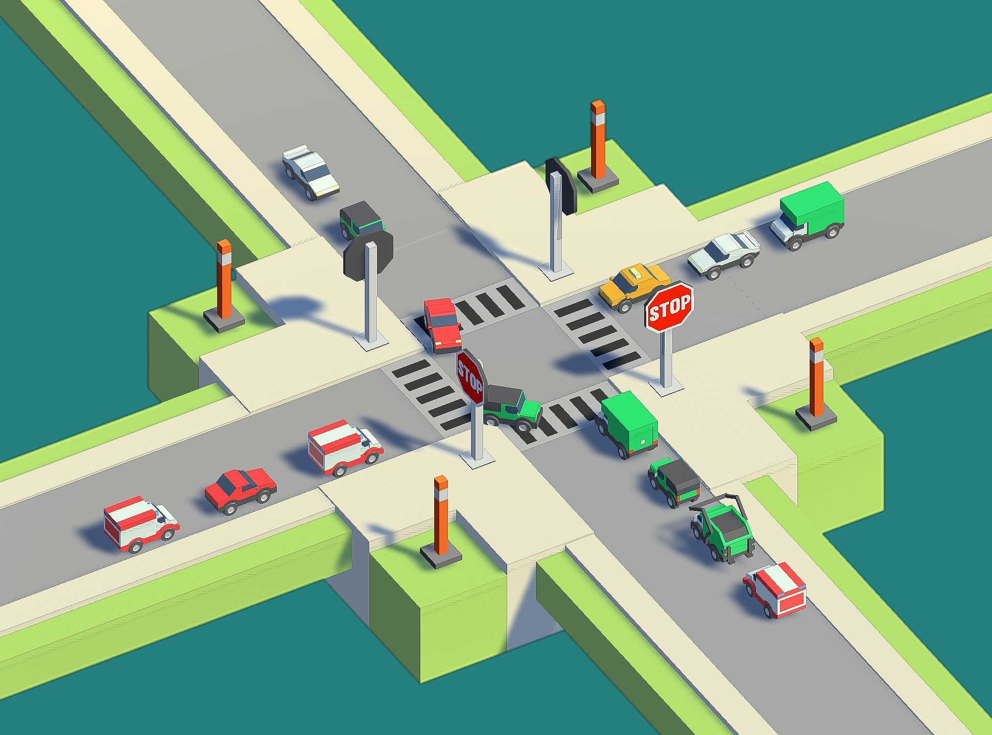 Traffic Trouble by X3troc