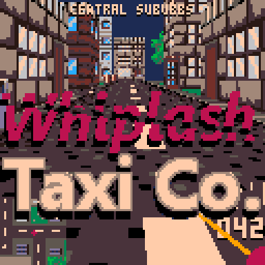 Whiplash Taxi Co by Tom Mulgrew