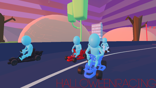 Halloween Racing by Santahecker