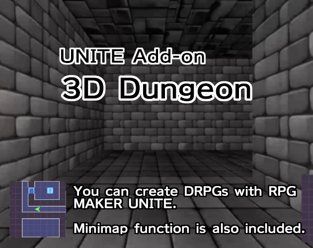 Unite Add-on - 3D Dungeon by ponApp