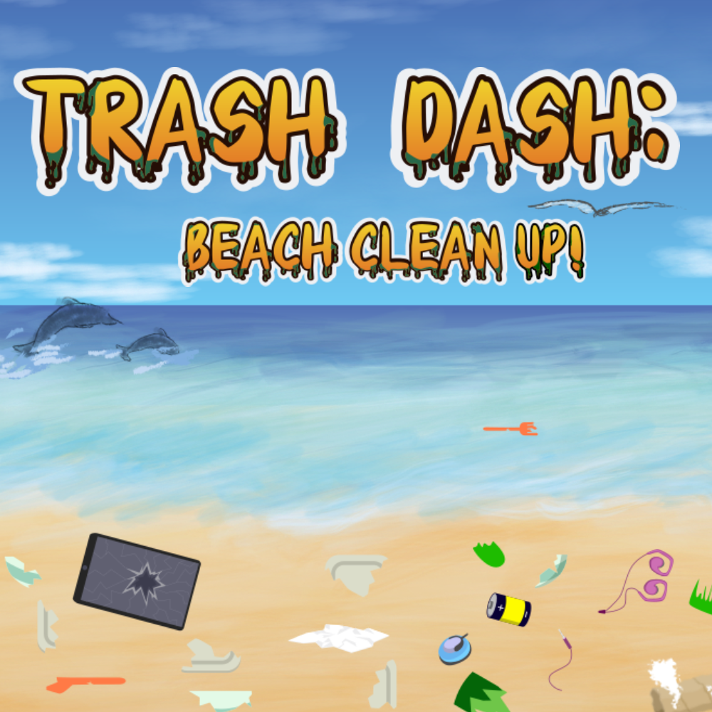Trash Dash: Beach Clean Up! by Lets Connect Games