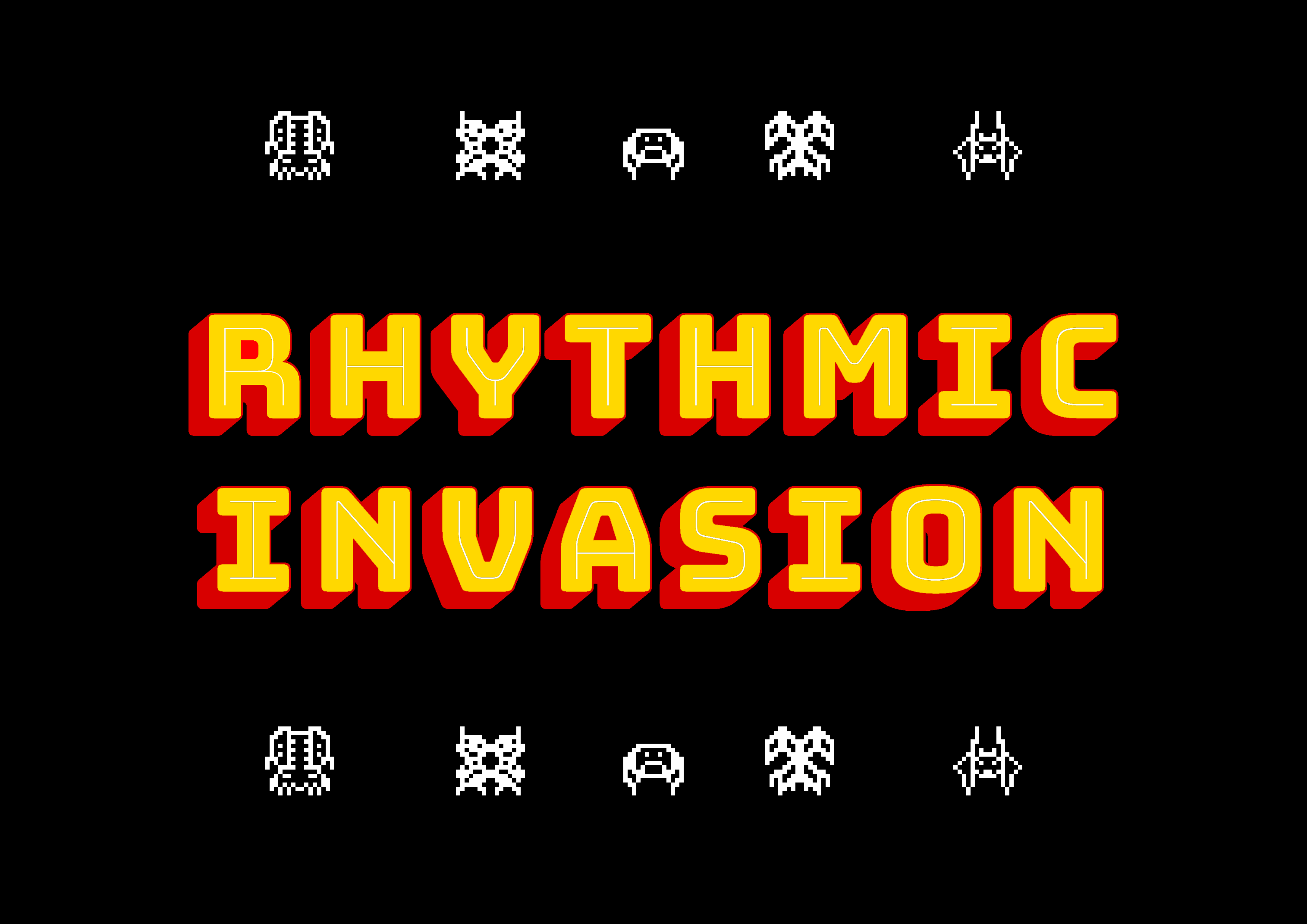 Rhythmic Invasion by PatDavisGames, ithebinman