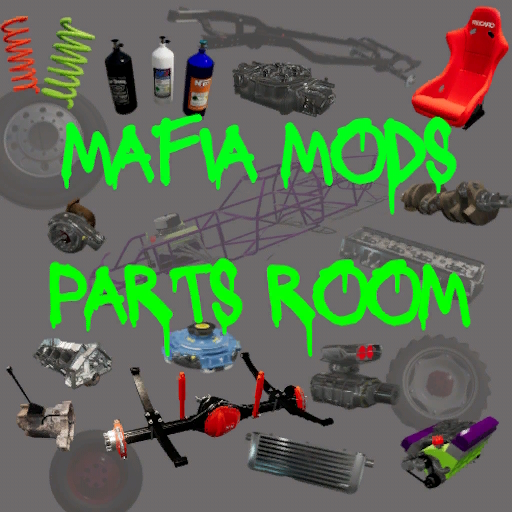 Mafia Mods FS22 Parts Room by Mafia_Mods
