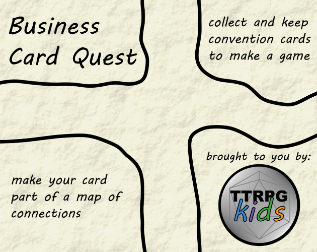 Business Card Quest by TTRPGkids