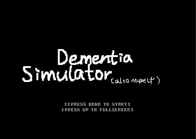Dementia Simulator by YueSL for Studio 1 2023 - Flatgame - itch.io