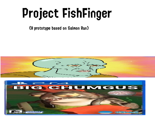 FishFinger (Splatoon Prototype) by Paite
