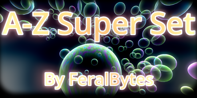Alphabet SuperSet by FeralBytes by FeralBytes, FeralHarmony