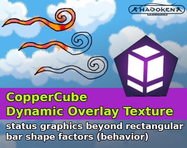 CopperCube Dynamic Overlay Texture by HADOKEN RECORDS