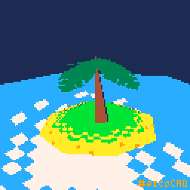 picoCAD Island by Kalyen