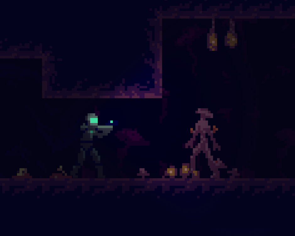 2D Pixel Space Horror Pack by Erik Svan