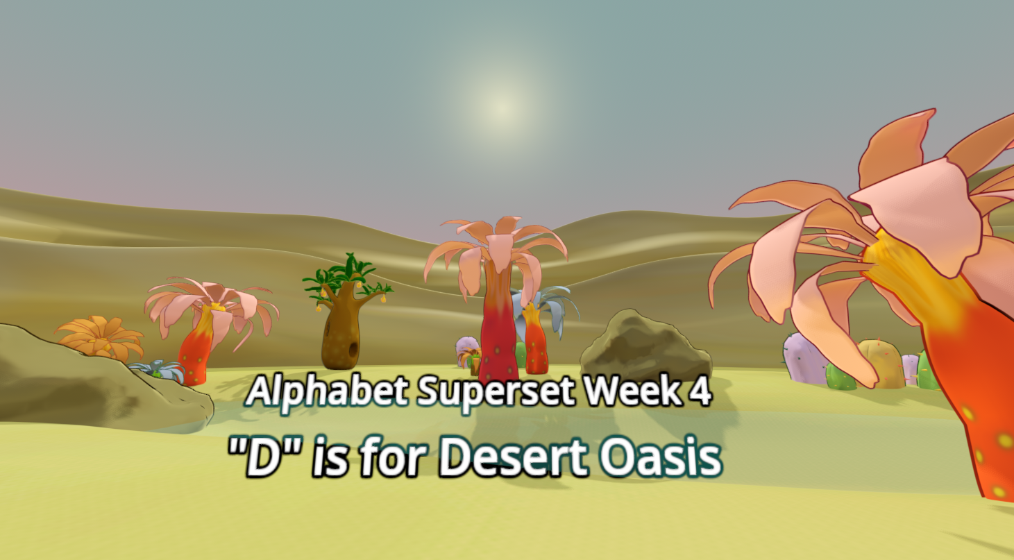 3D Toon Shaded Desert Oasis by FeralHarmony, FeralBytes