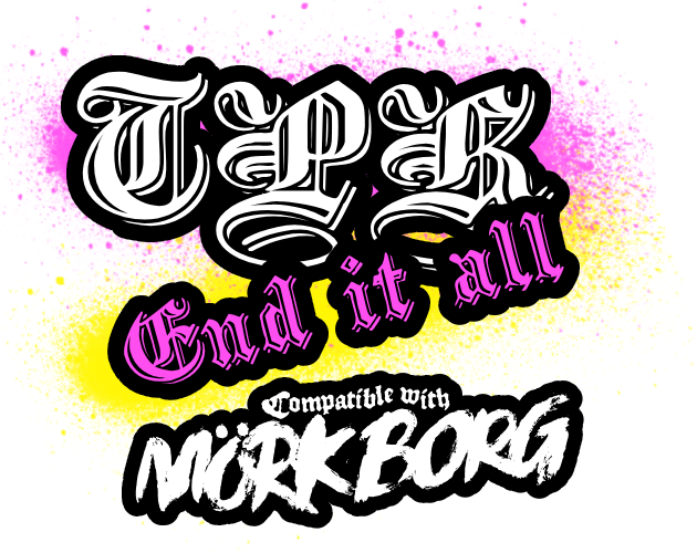 Miserable Tarot cards for your Mork Borg table. - TPK END IT ALL a ...