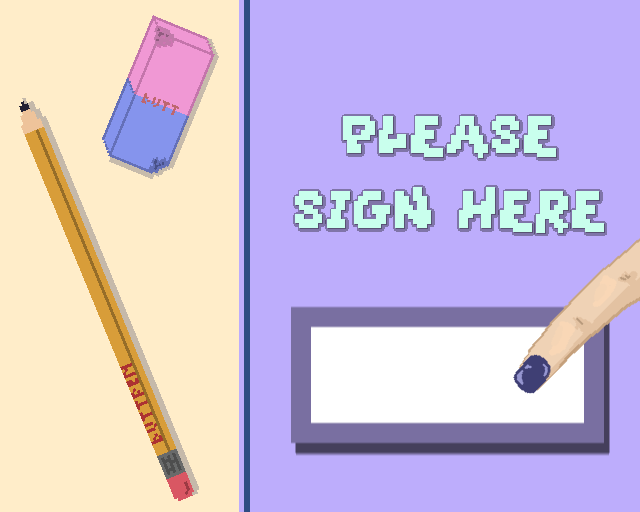 Please Sign Here by Ampo