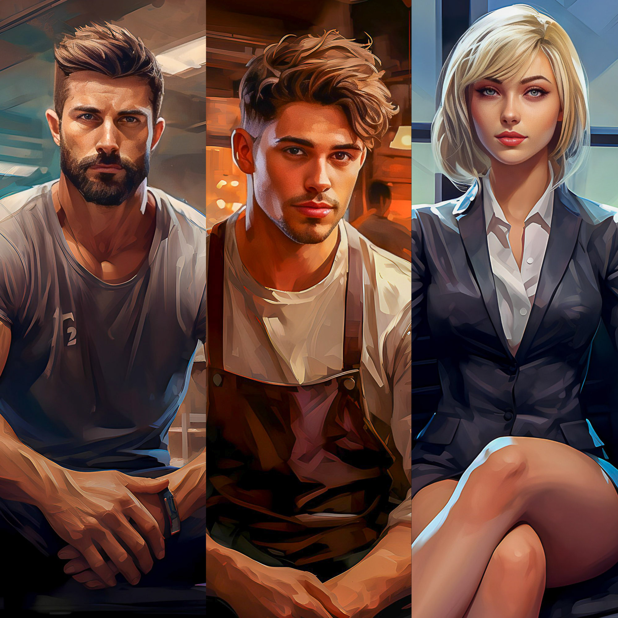 125 City NPC Portraits by Craft Art Style