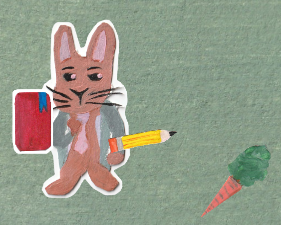 Rabbit Reporter by Luca, Laura Marie