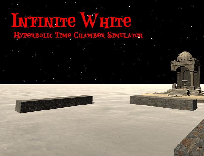 Infinite White: Hyperbolic Time Chamber Simulator by KurayamiYumeGames