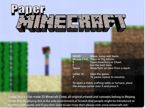 Paper Minecraft! by minecraftbedwars1 for Every Project JAM! - itch.io