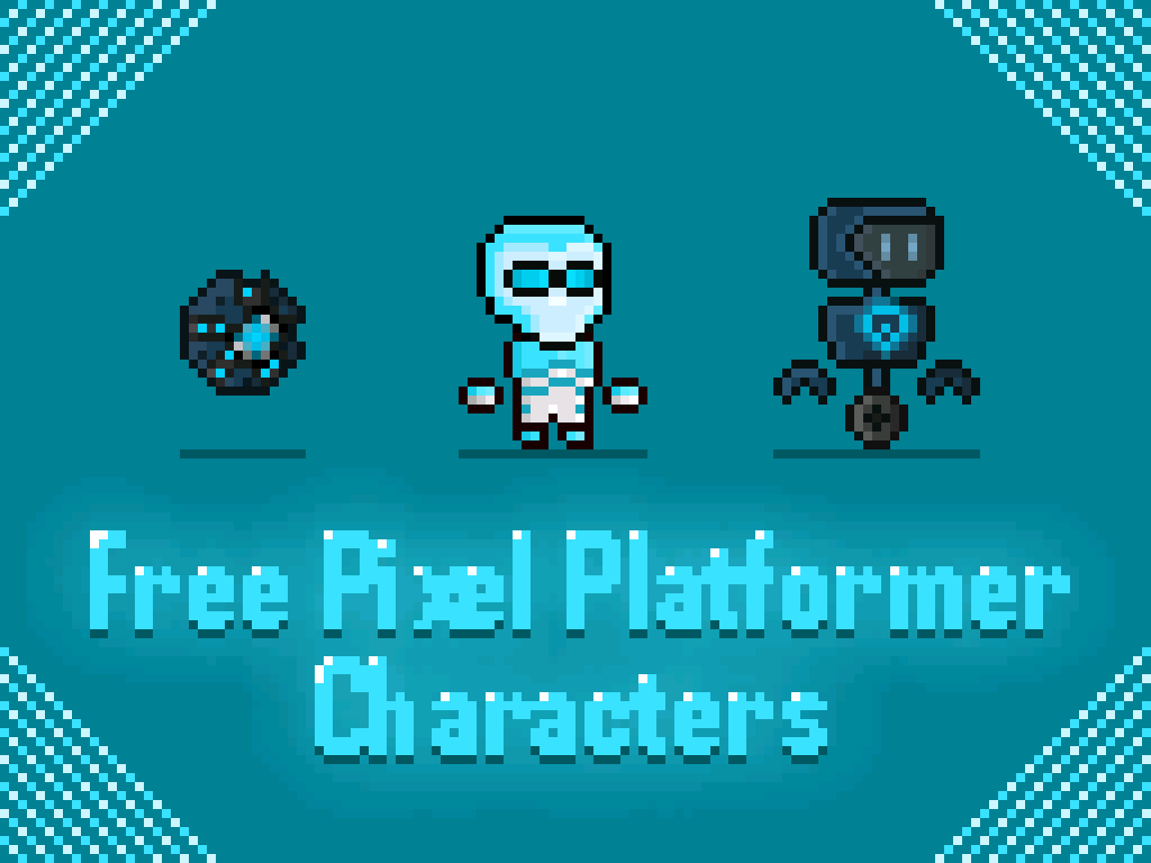 Free Pixel Art Platformer Characters - Asset Pack by JIK-A-4