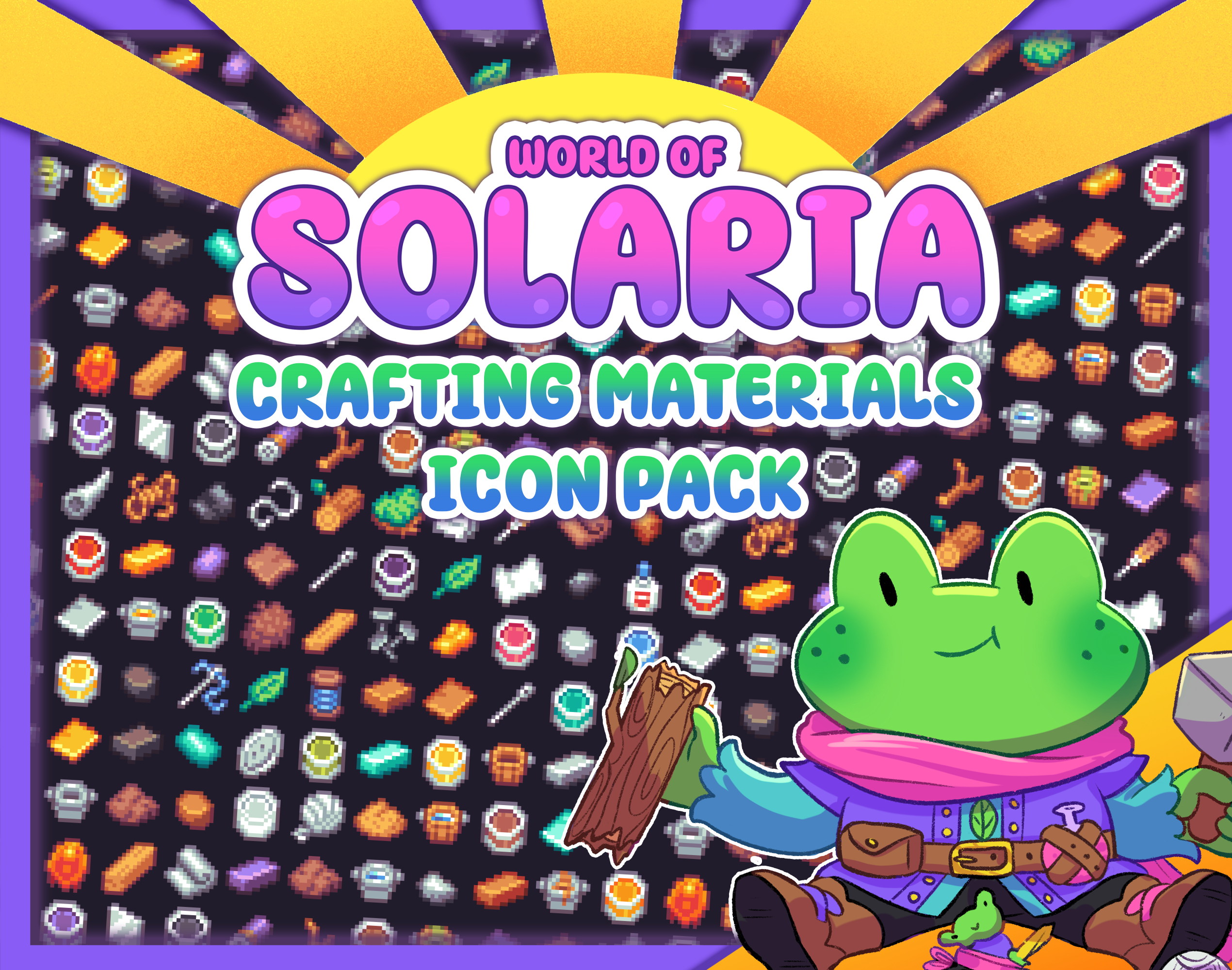 🔨World of Solaria Crafting Materials Icon Pack Update 03🔨 - Solaria: Crafting Materials Icons ...