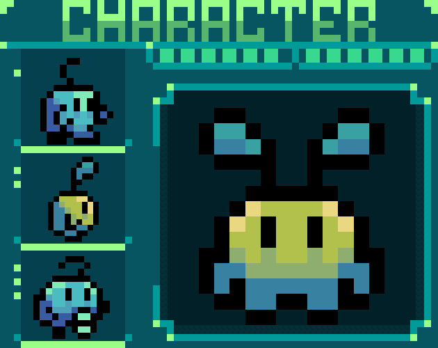 Pixel Top-Down Characters by MarwaMJ