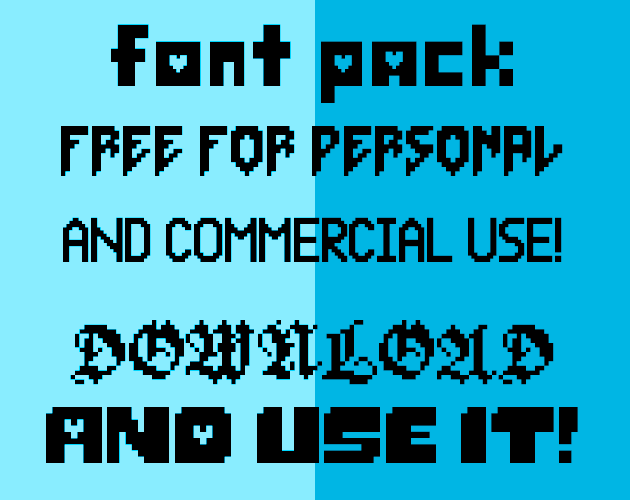 PIXEL FONTS PACK 5 by Mikiz by Mikiz