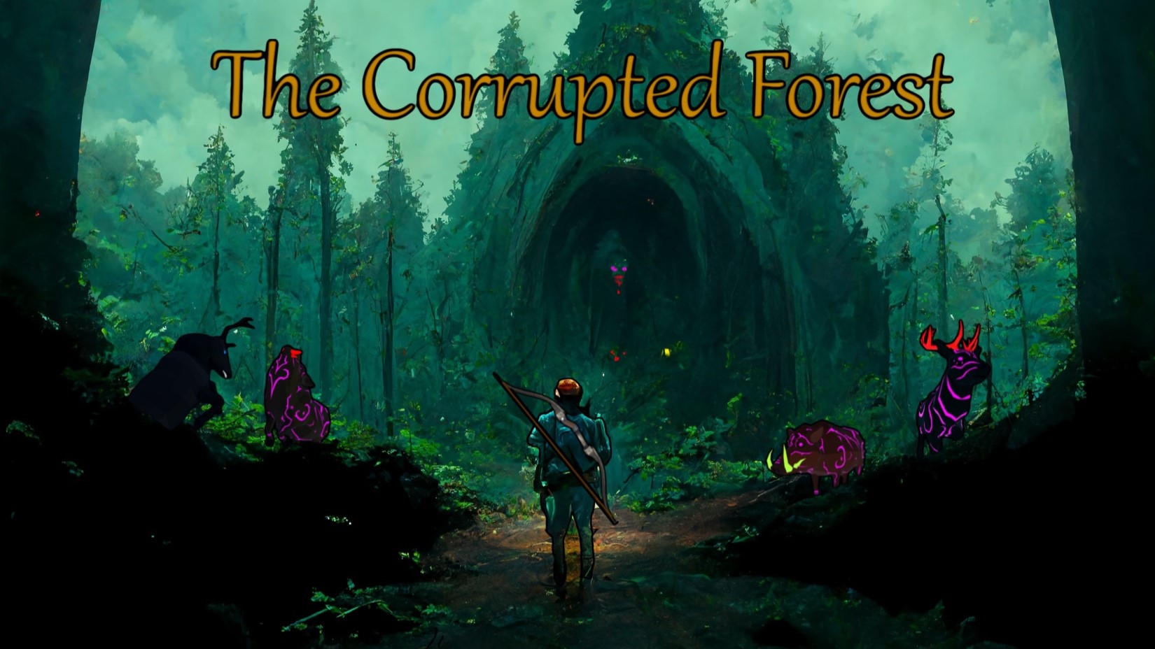 The Corrupted Forest by VR OC
