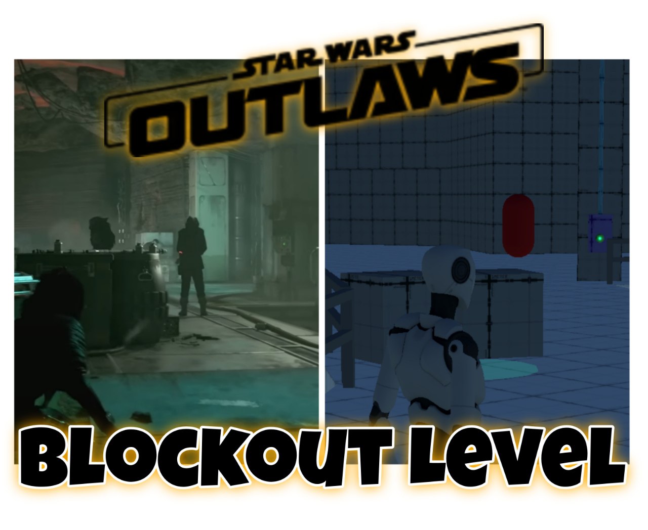 Star Wars Outlaws - Fan Made Blockout Level by Francesco Luzzi