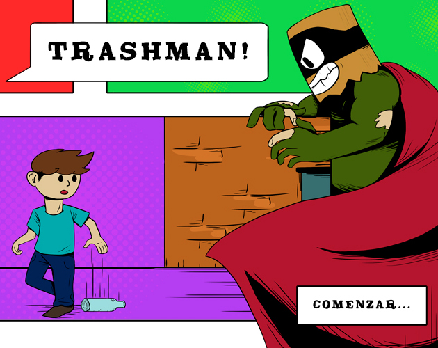 Trashman by Kazte, Okamito, Ignacio Jellinek, Iarix_Fox