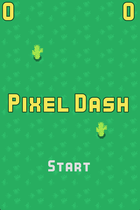 Pixel Dash by Bhaygon