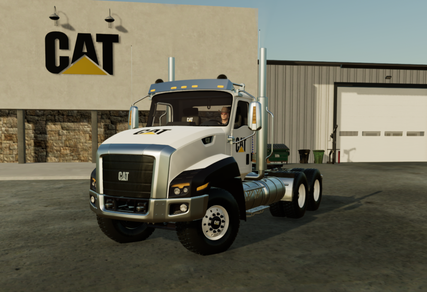 FS22 Caterpillar CT660 by DistinctDeveloper