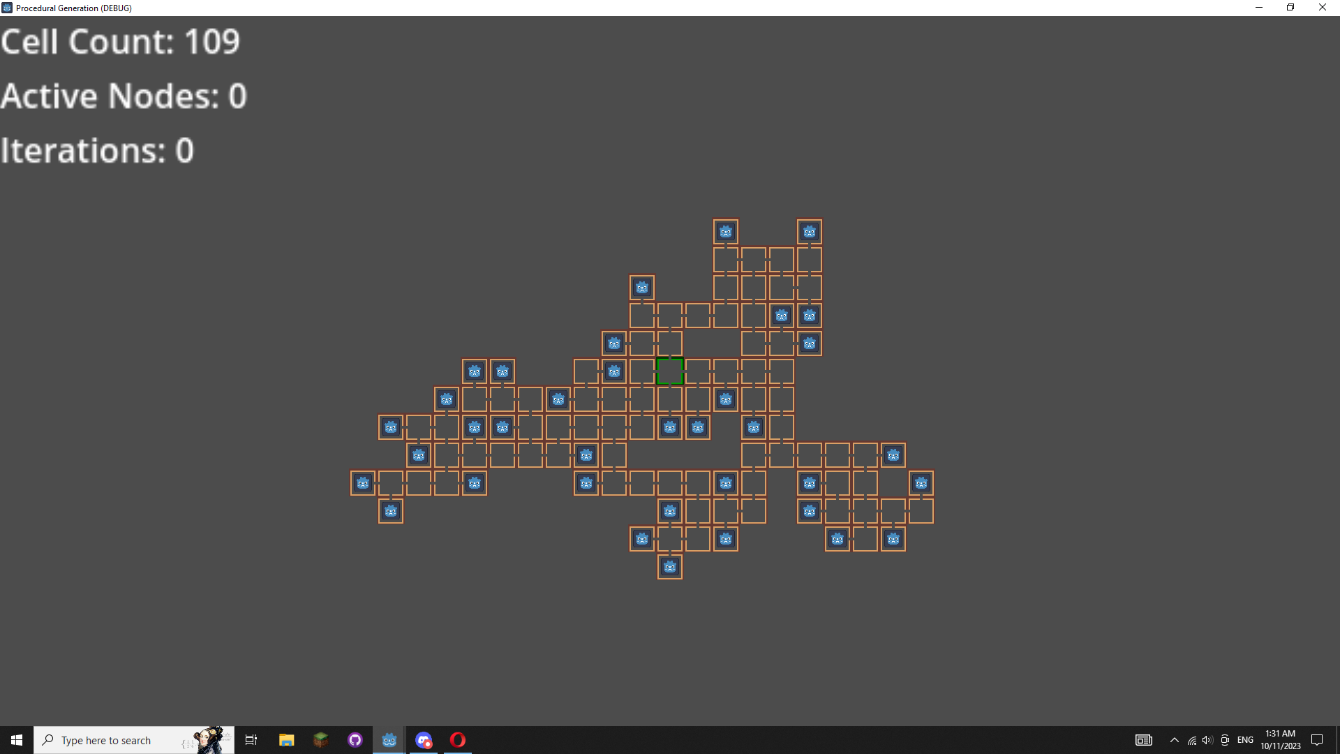 Cellular Procedural Generation by Nev