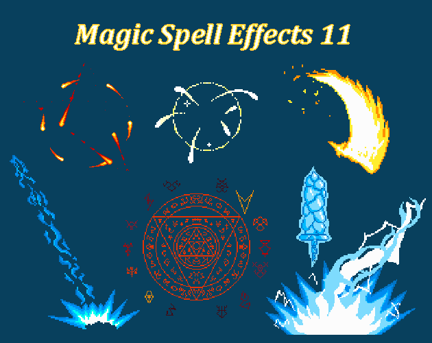 Magic Spell Effects 11 by CreativeKind