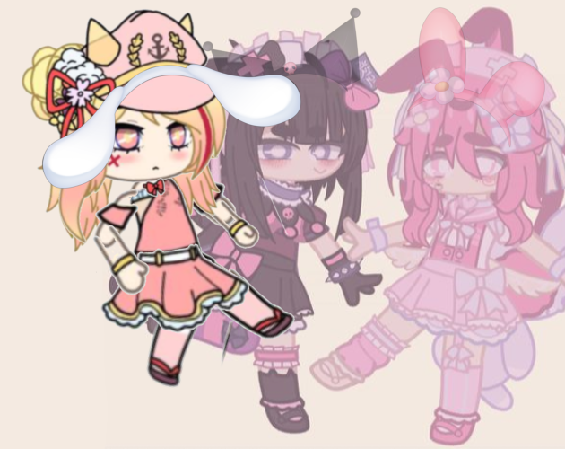 Gacha Prop Headbands Sanrio by Dead account